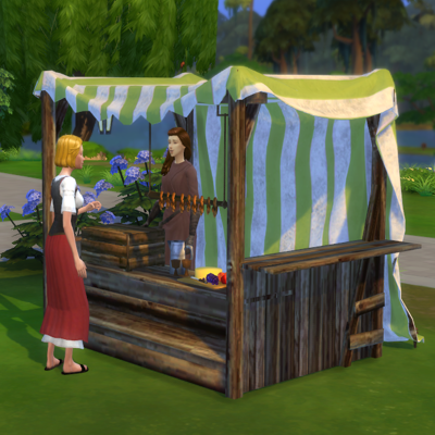 Medieval Seasons seasonal stalls - Non Default version only - The Sims ...
