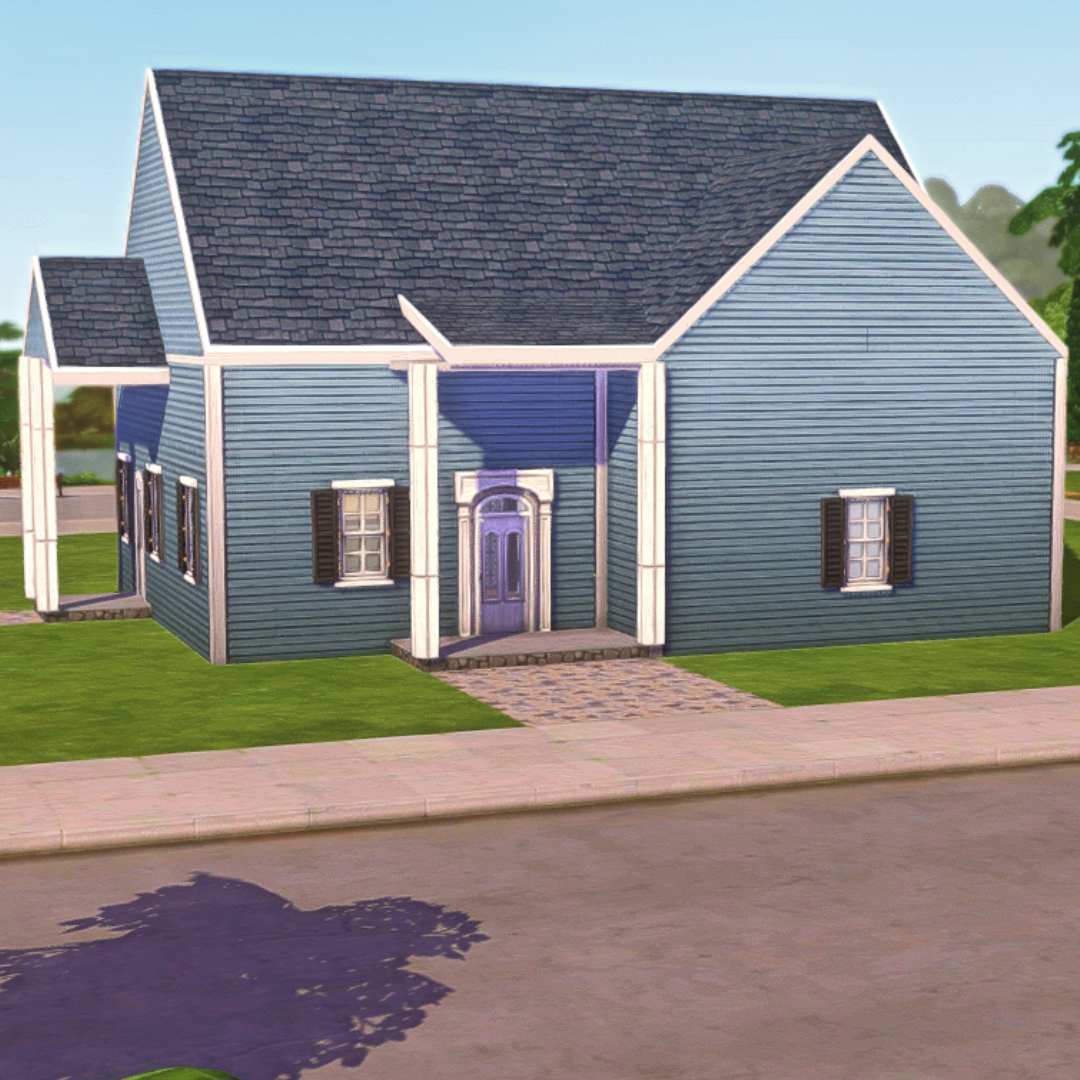 Retro Cottage House 1 Bed The Sims 4 Rooms / Lots - CurseForge