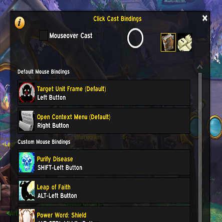 Click Casting Minimap Button - World of Warcraft Addons - CurseForge