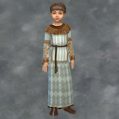TSM Town Crier Plain with Skirt for all ages - The Sims 4 Create a Sim ...
