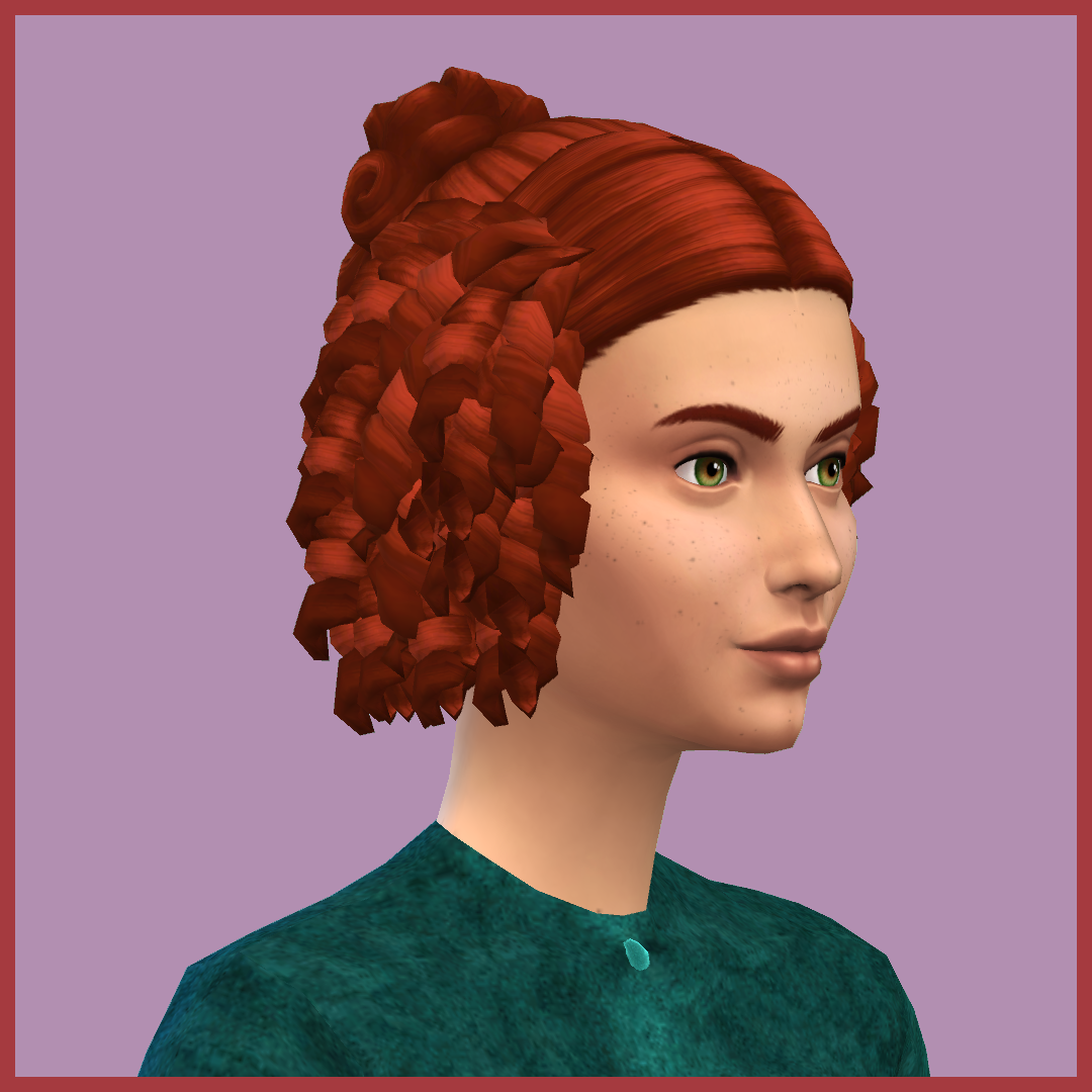 '1840s' Hair Set - Buzzard - The Sims 4 Create a Sim - CurseForge