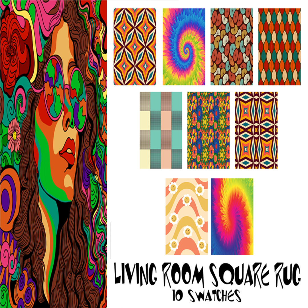 FC-Retro LivingRoom-Square Rug - The Sims 4 Build / Buy - CurseForge
