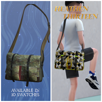 Children's Messenger's Bag (Acc Wrist) - The Sims 4 Create a Sim ...