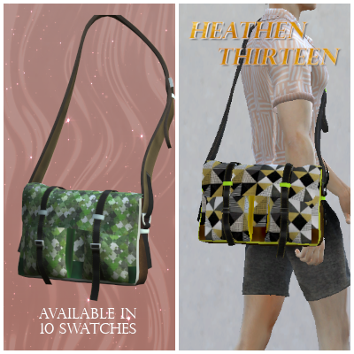 Messenger's Bag (Acc Rings) The Sims Create A Sim, 42% OFF