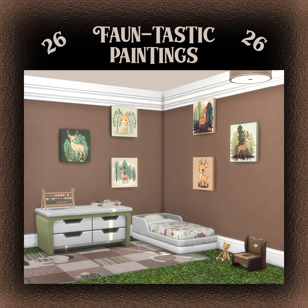 Faun-Tastic Paintings - The Sims 4 Build / Buy - CurseForge