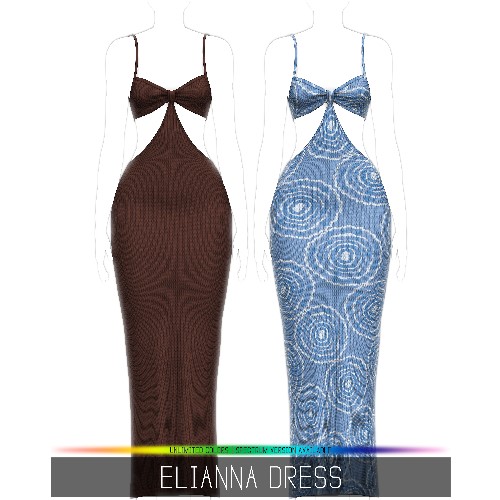 Install Simpliciatys Elianna Dress The Sims 4 Mods Curseforge