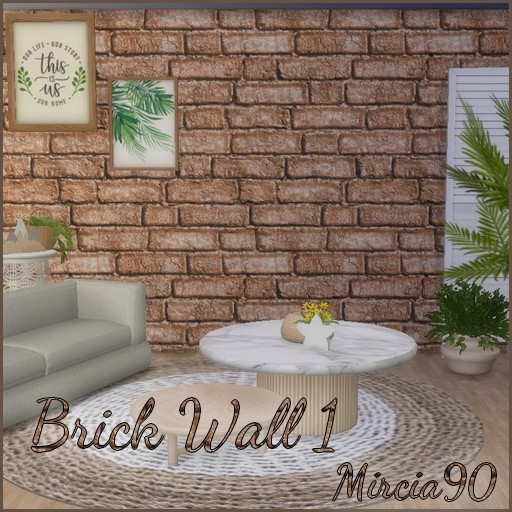 Brick Wall #1 - The Sims 4 Build / Buy - CurseForge