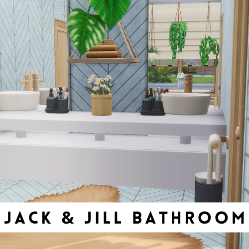 Jack & Jill Bathroom - The Sims 4 Rooms / Lots - CurseForge