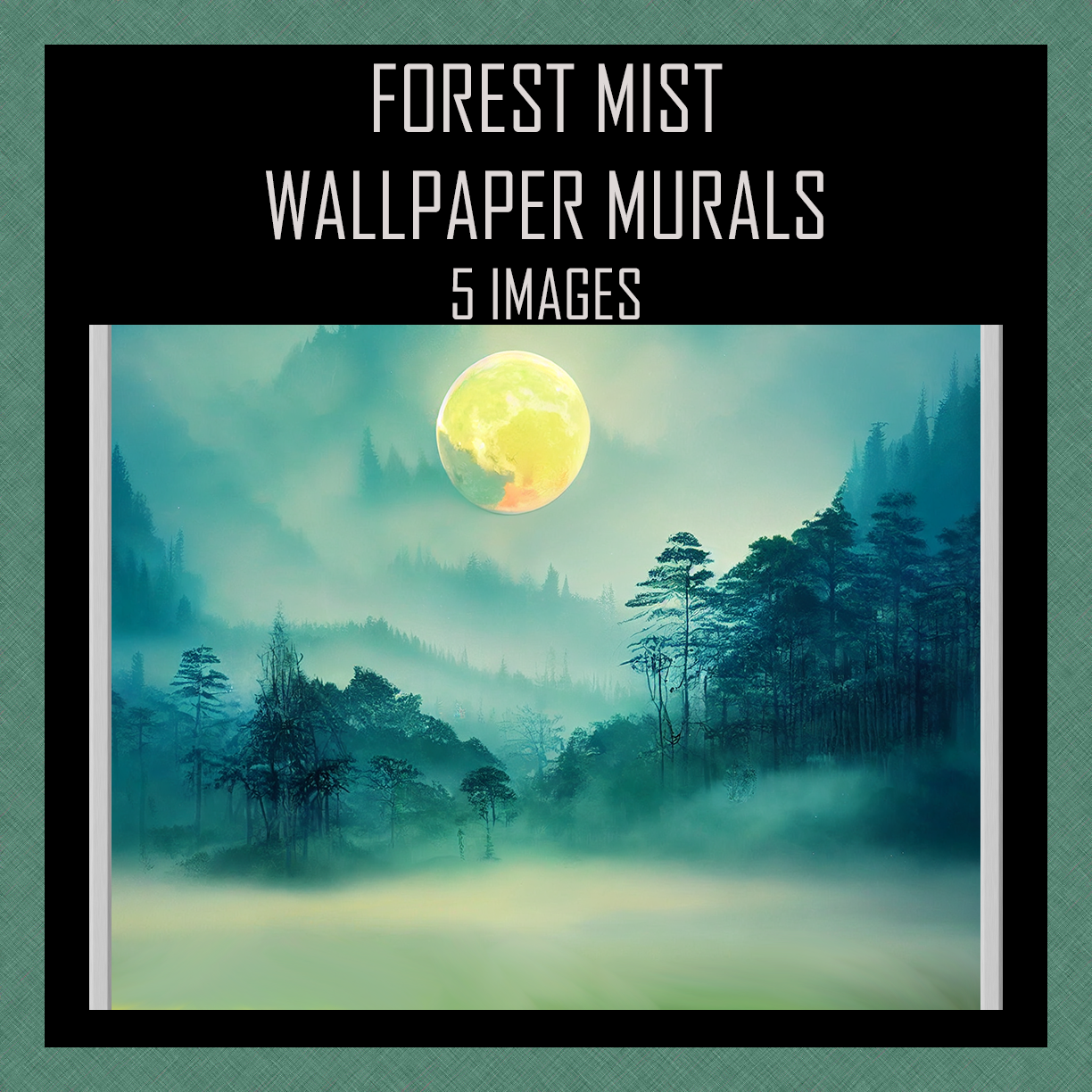 Wallpaper Murals - Forest Mist - The Sims 4 Build / Buy - CurseForge
