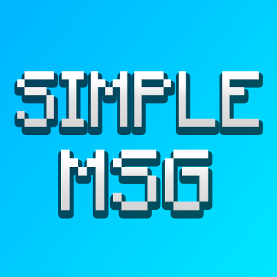 Overview - Simple MSG - Bukkit Plugins - Projects - Bukkit