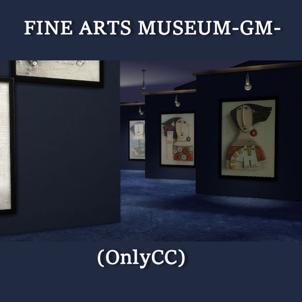 FINE ARTS MUSEUM-GM-(CC) - The Sims 4 Build / Buy - CurseForge