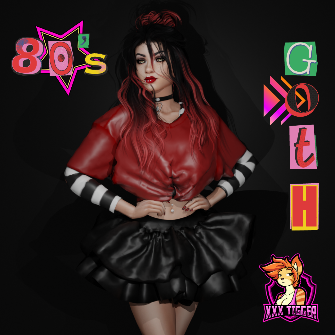 Eighty's Goth Punk - The Sims 4 Create a Sim - CurseForge