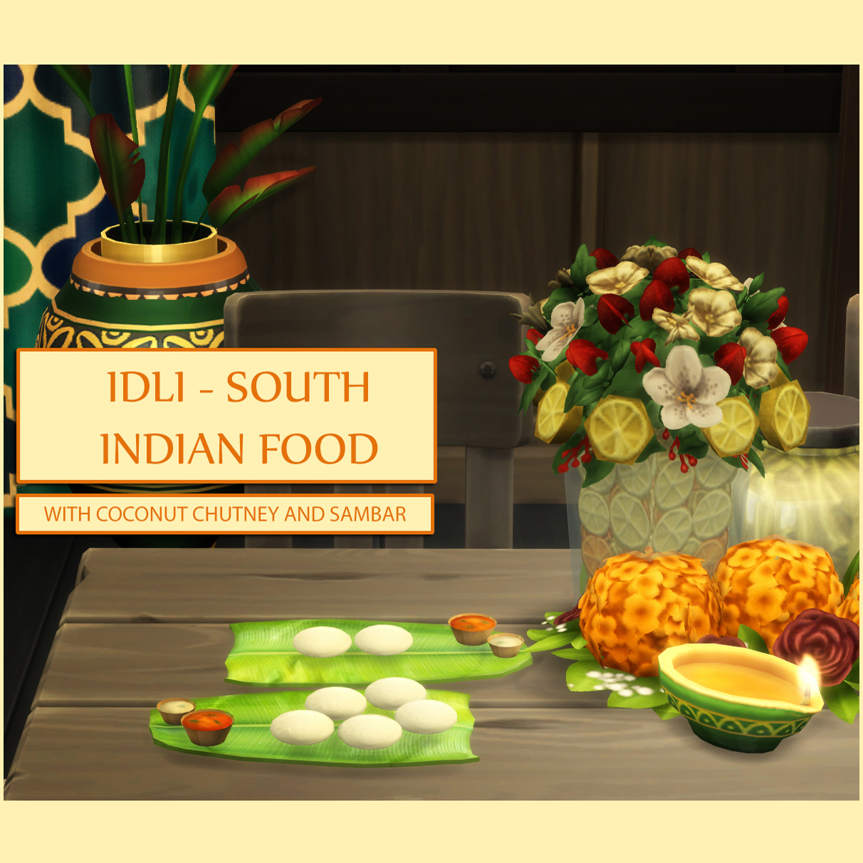 Idli - Steamed Rice cake - The Sims 4 Mods - CurseForge