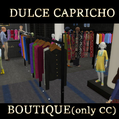 Install Dulce Capricho-Boutique CC - The Sims 4 Mods - CurseForge