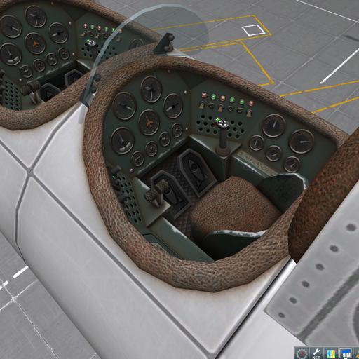 MK-1 Stockalike open cockpit (inline external seat) - Kerbal Space ...