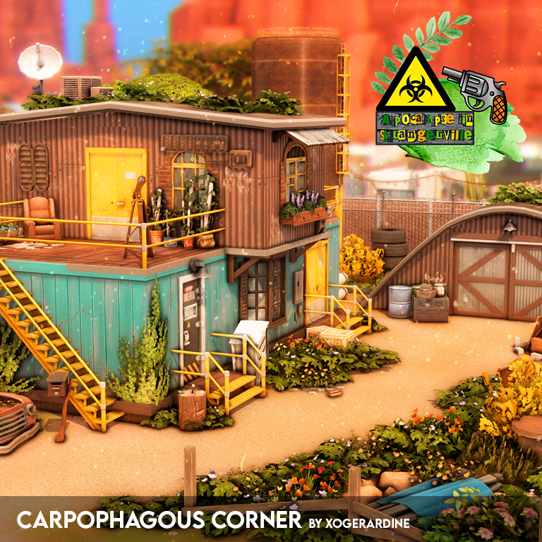 Carpophagous Corner - Apocalypse in Strangerville Collab - The Sims 4 ...