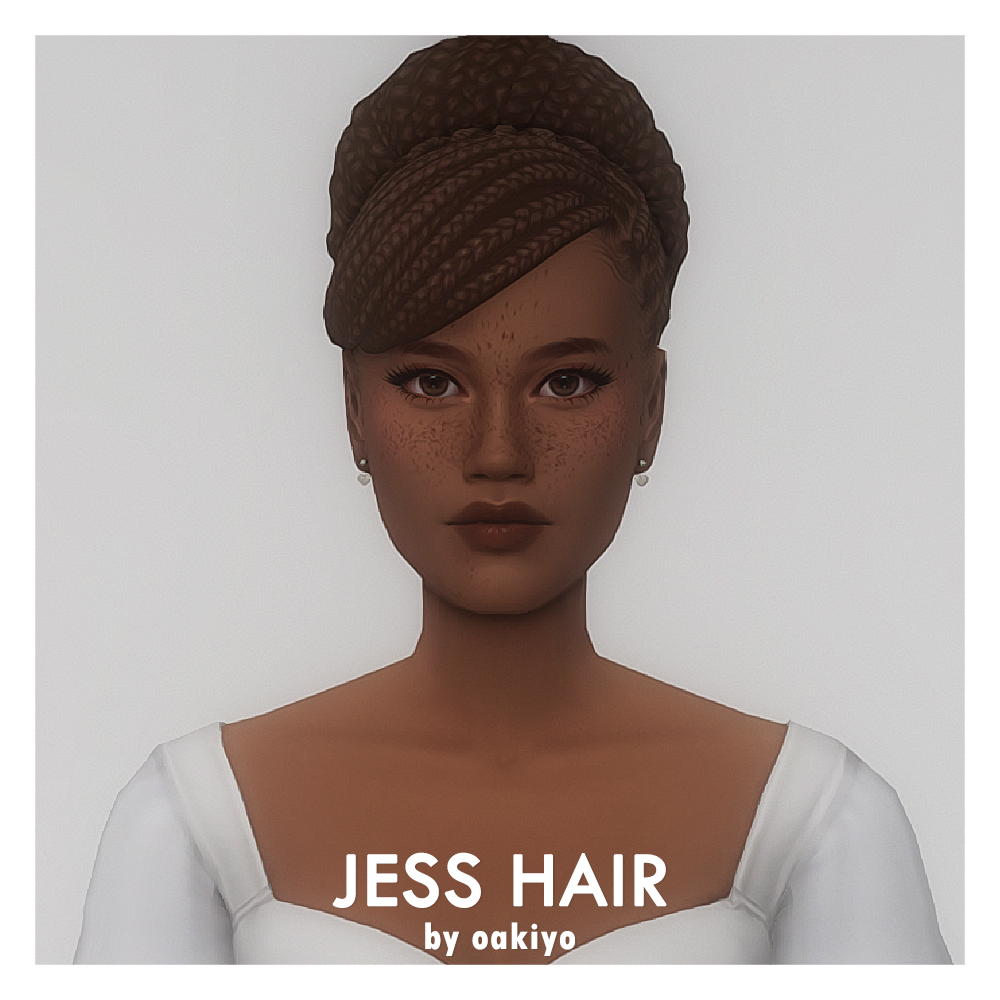 oakiyo - Jess Hair - The Sims 4 Create a Sim - CurseForge