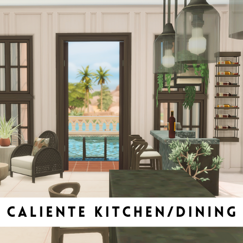 Caliente Kitchen/Dining - The Sims 4 Rooms / Lots - CurseForge