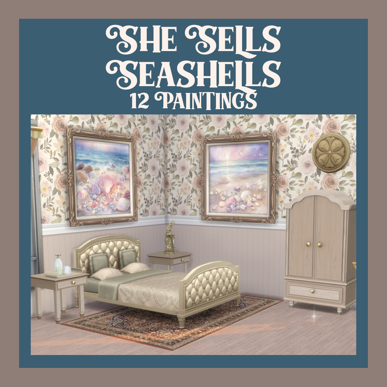 She Sells Sea Shells Paintings - The Sims 4 Build / Buy - CurseForge