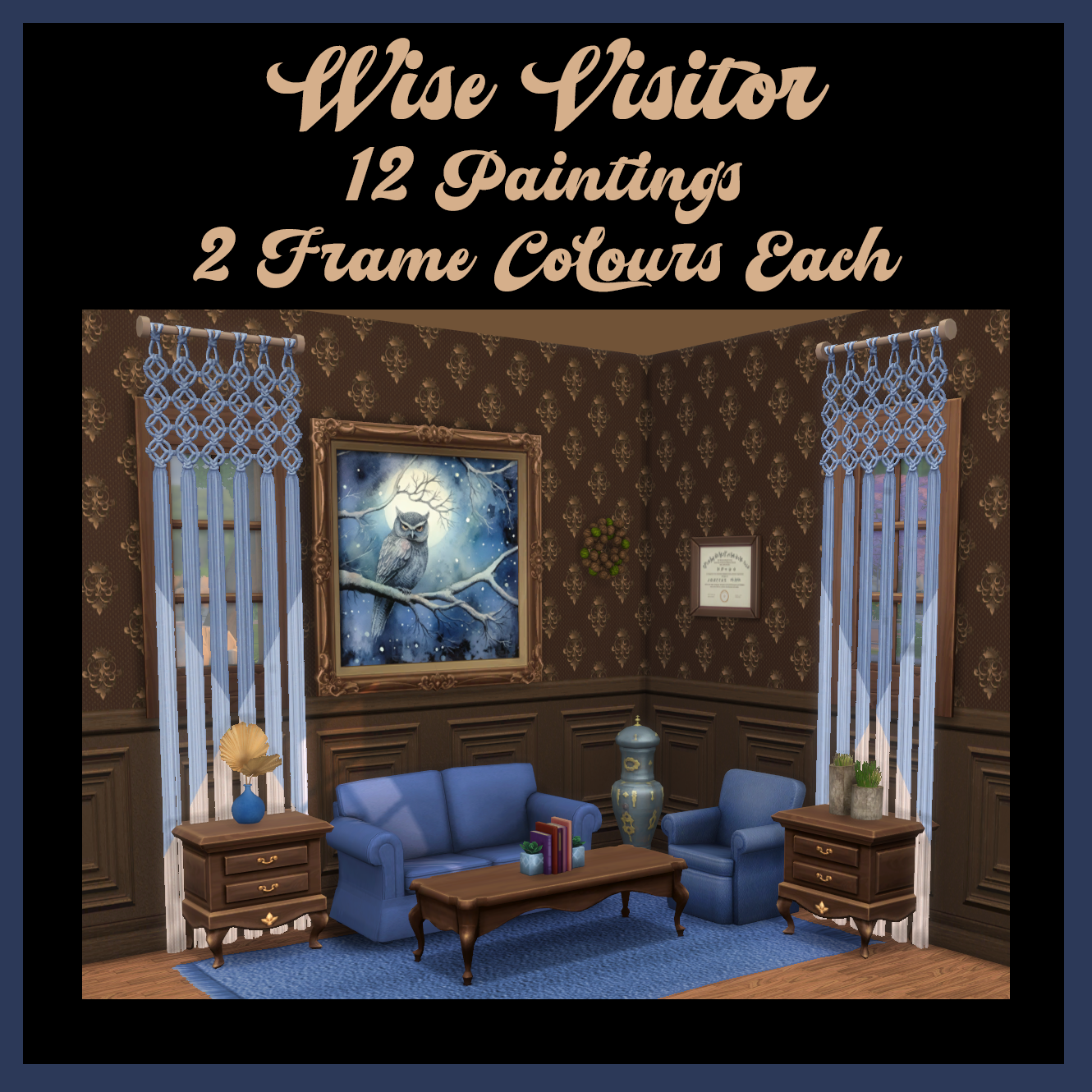 Wise Visitor Paintings - The Sims 4 Build / Buy - CurseForge