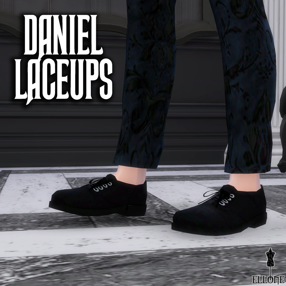 Daniel Lace-ups (Sanguine Society Collection) - The Sims 4 Create a Sim ...