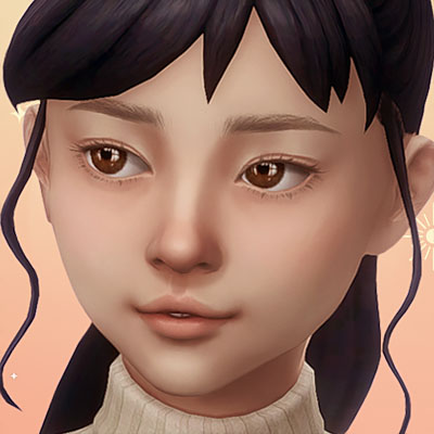 Eyelashes for child sims - The Sims 4 Create a Sim - CurseForge