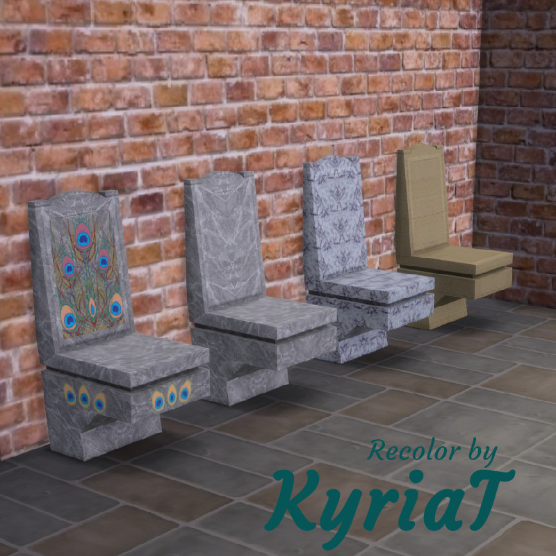 Manthos Small Throne - The Sims 4 Build / Buy - CurseForge