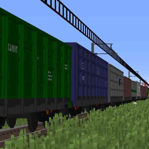 Fictional Voxel Freight Cars (IR) - Minecraft Resource Packs - CurseForge