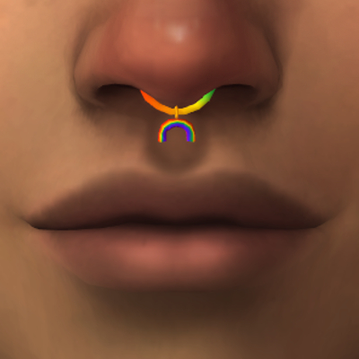 Rainbow Septum - The Sims 4 Create a Sim - CurseForge