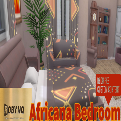 Africana Bedroom - The Sims 4 Rooms / Lots - CurseForge