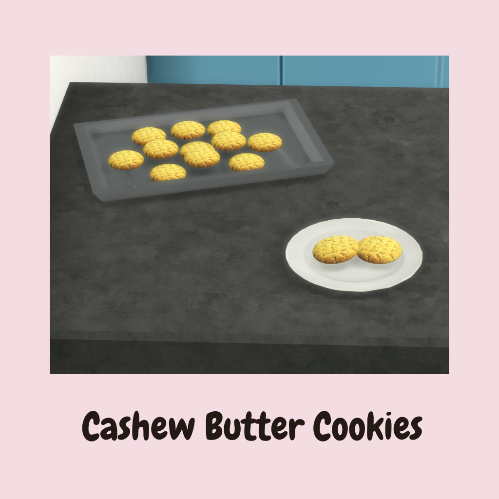 Cashew Butter Cookies - The Sims 4 Mods - CurseForge