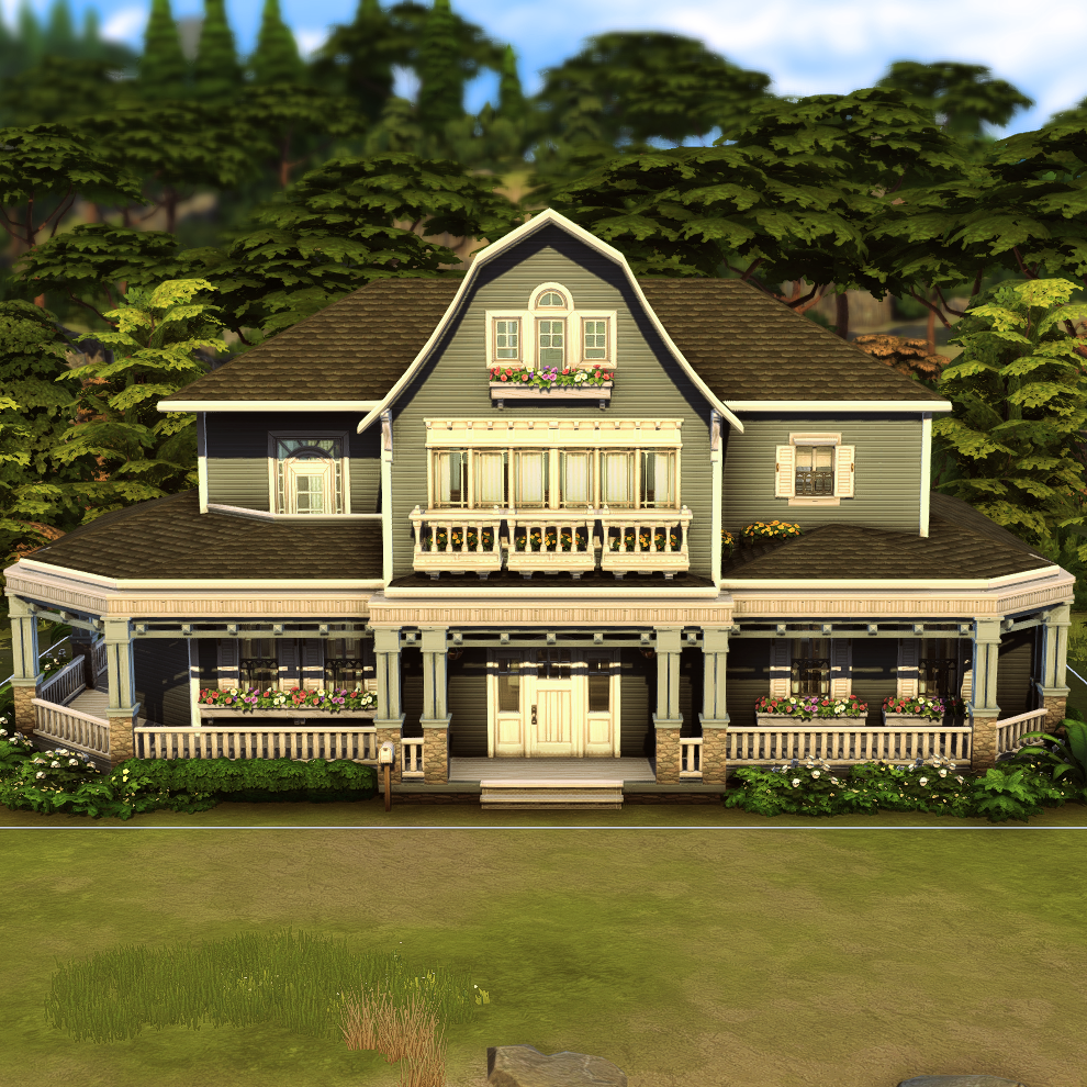 Country Family House - The Sims 4 Rooms / Lots - CurseForge