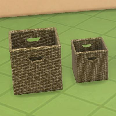 [Veranka] Woven Wicker Baskets - The Sims 4 Build / Buy - CurseForge