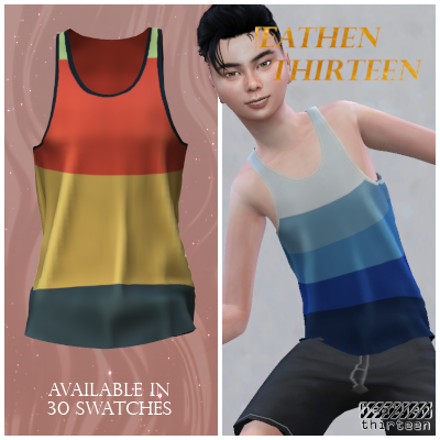 Untucked Tank Top - Children - The Sims 4 Create a Sim - CurseForge