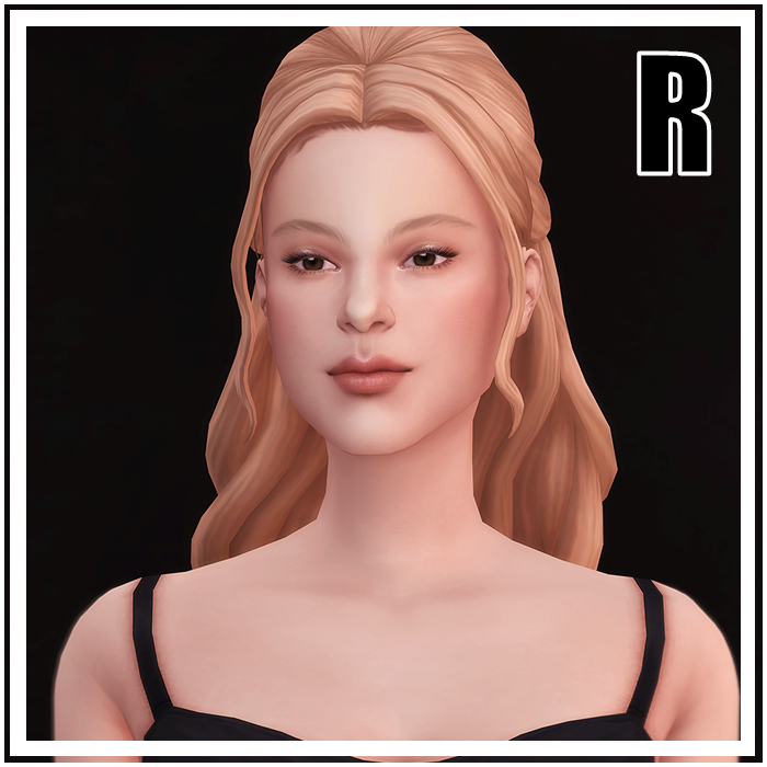 Black Rosé - Rosé Hair I - The Sims 4 Create a Sim - CurseForge