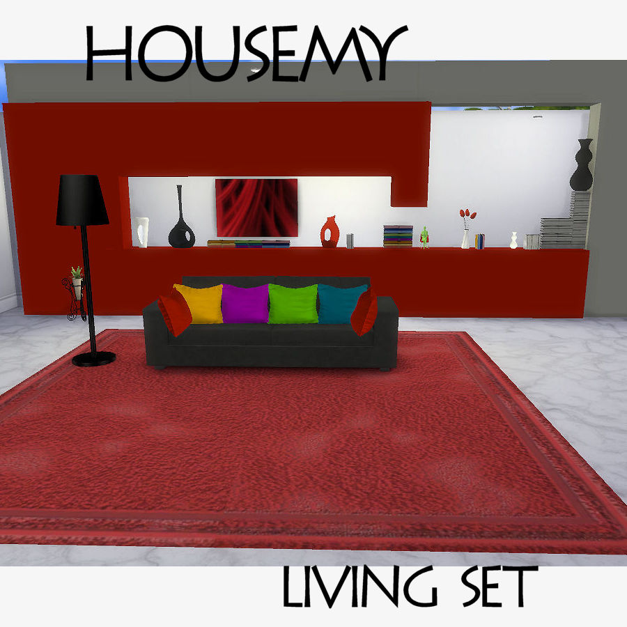 LIVING HOUSEMY SET - The Sims 4 Build / Buy - CurseForge