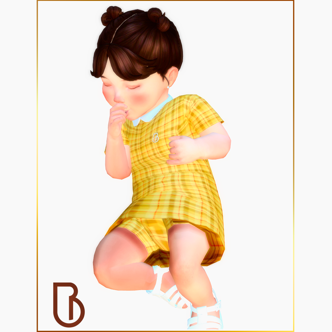 Infant Girl Dress - Summer Family Outfit - Version 2 - The Sims 4 ...