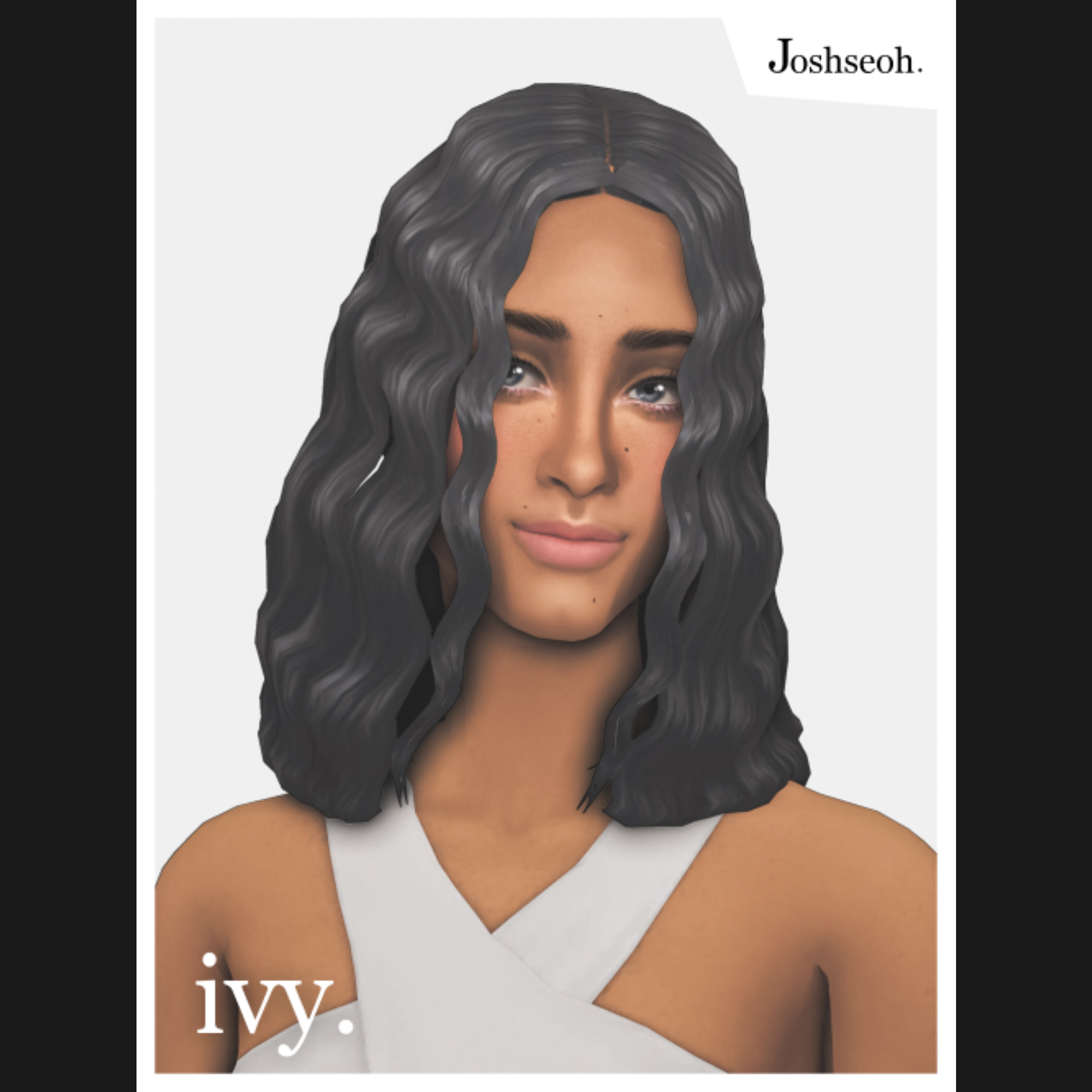 Ivy Hair (Maxis Match Version) - The Sims 4 Create a Sim - CurseForge