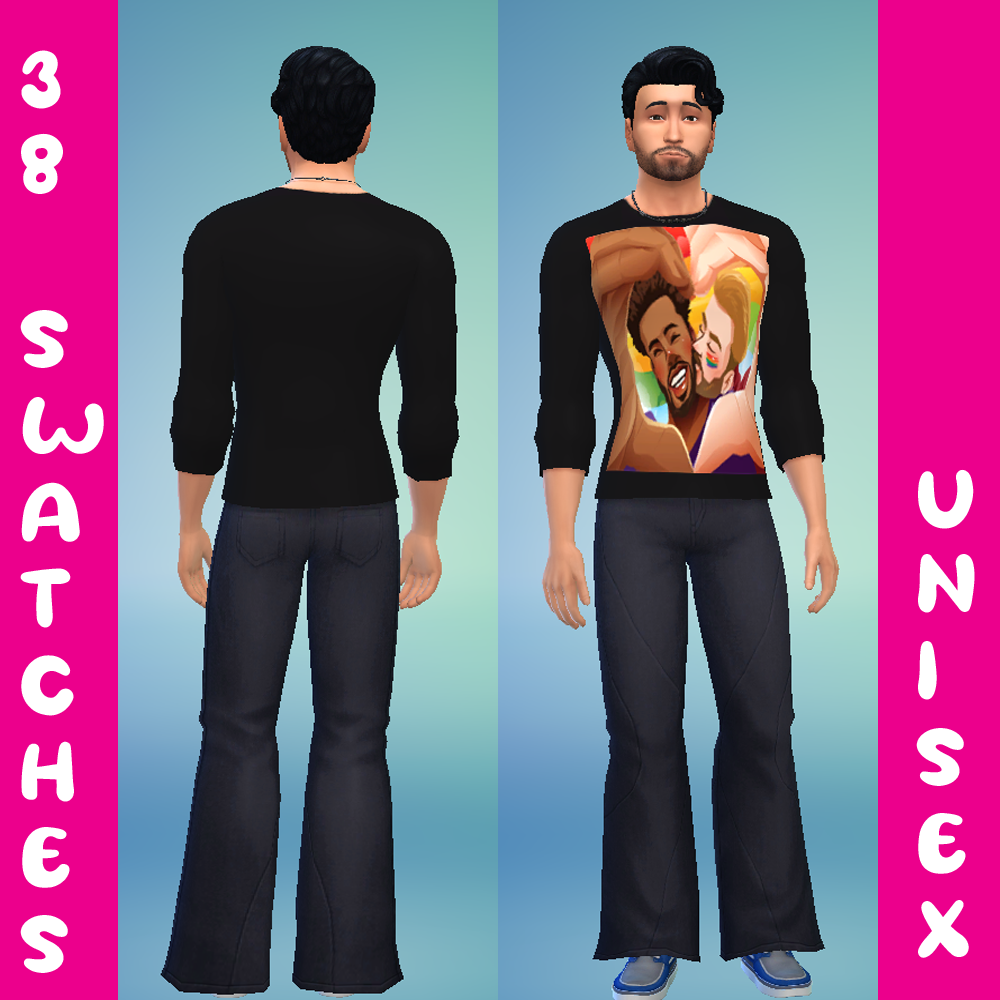FC-PRIDE 23-LONG SLEEVE SHIRT - The Sims 4 Create a Sim - CurseForge