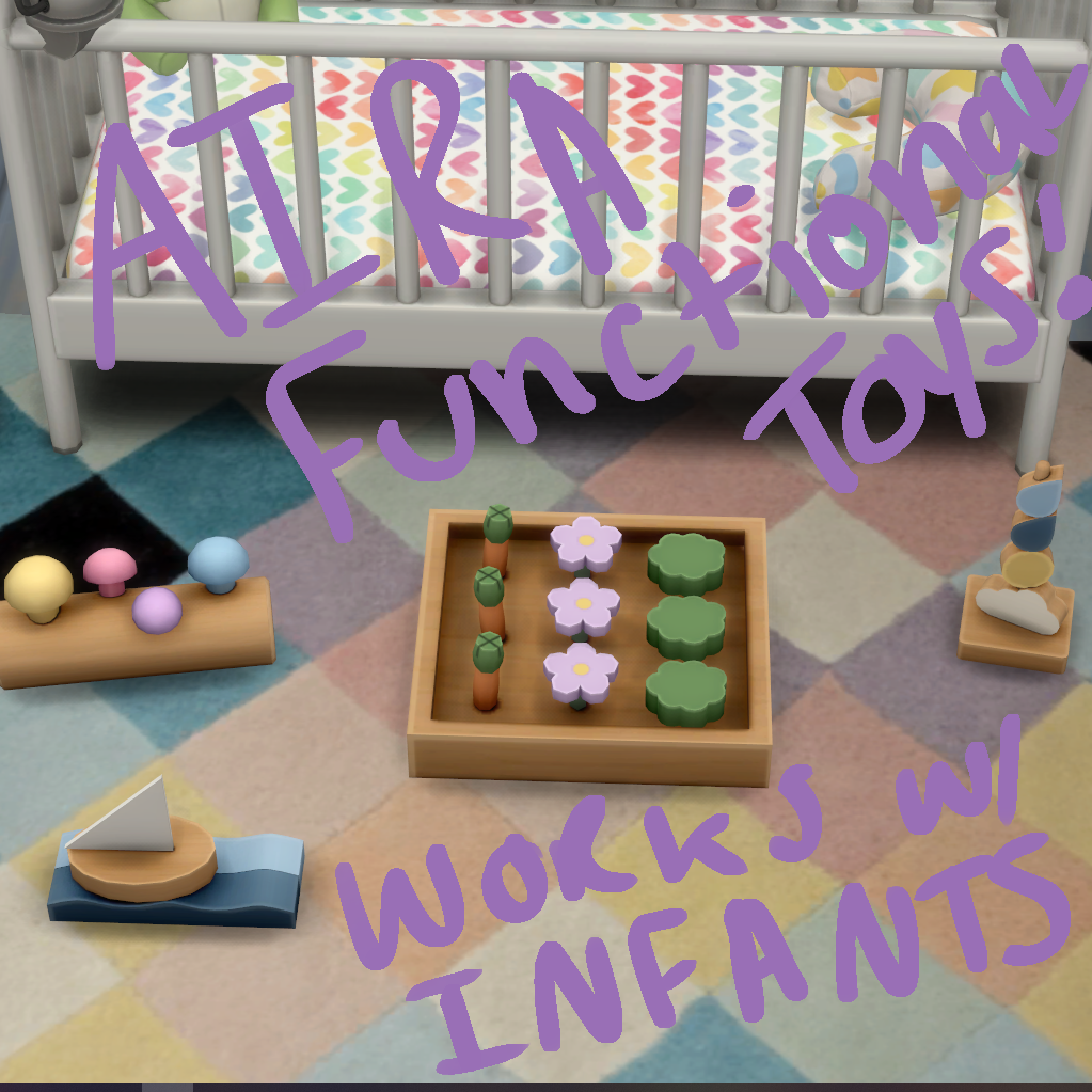 AIRA - Functional Toys! ( Donut Co Conversion ) - The Sims 4 Build ...
