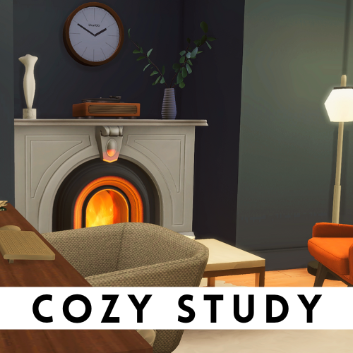 Download Cozy Study - The Sims 4 Mods - CurseForge