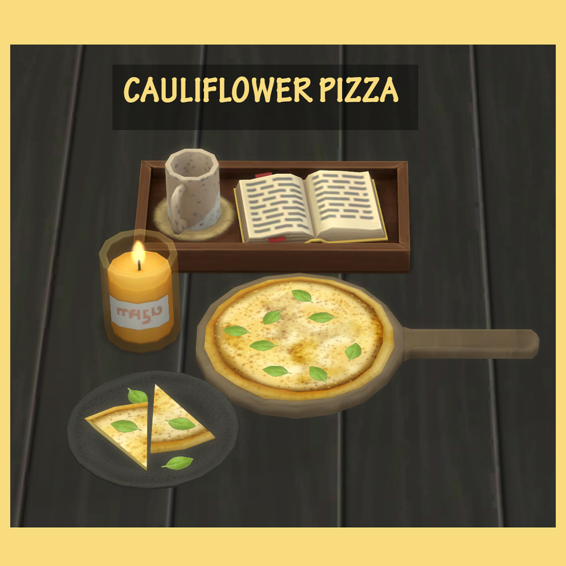 Cauliflower Pizza - The Sims 4 Mods - CurseForge