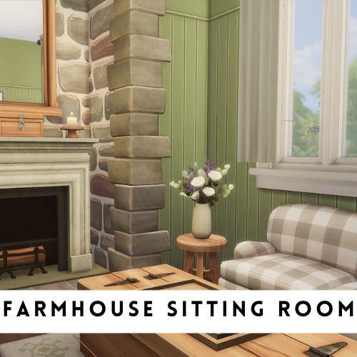 Farmhouse Sitting Room - The Sims 4 Rooms / Lots - CurseForge