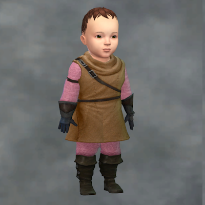 TSM Commoner Long Tunic Dagger/No Dagger - Files - The Sims 4 Create a ...