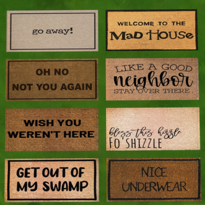 Snarky Welcome Mats - The Sims 4 Build / Buy - CurseForge