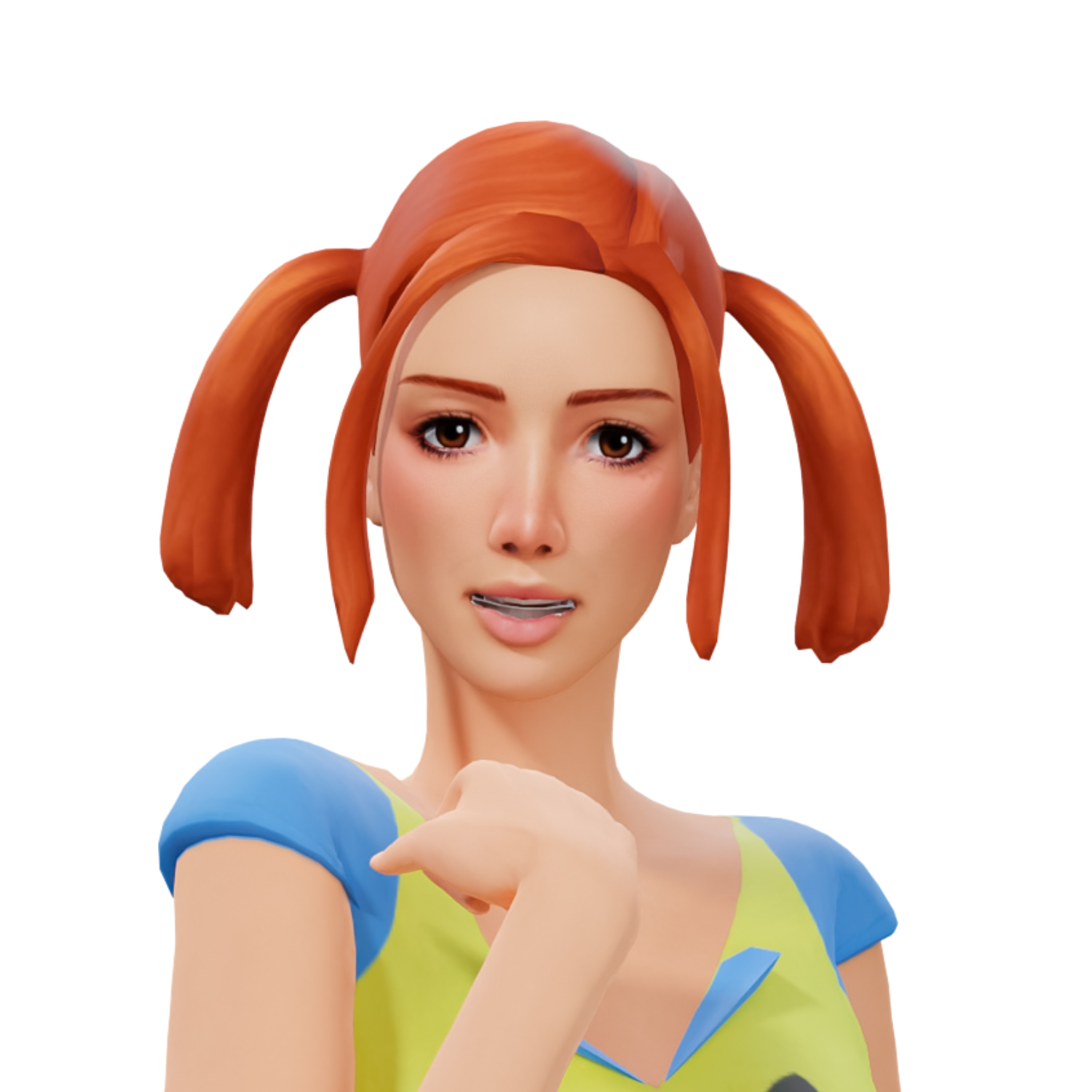 Fran/Nora Hair (Maxis Match Version) - The Sims 4 Create a Sim - CurseForge
