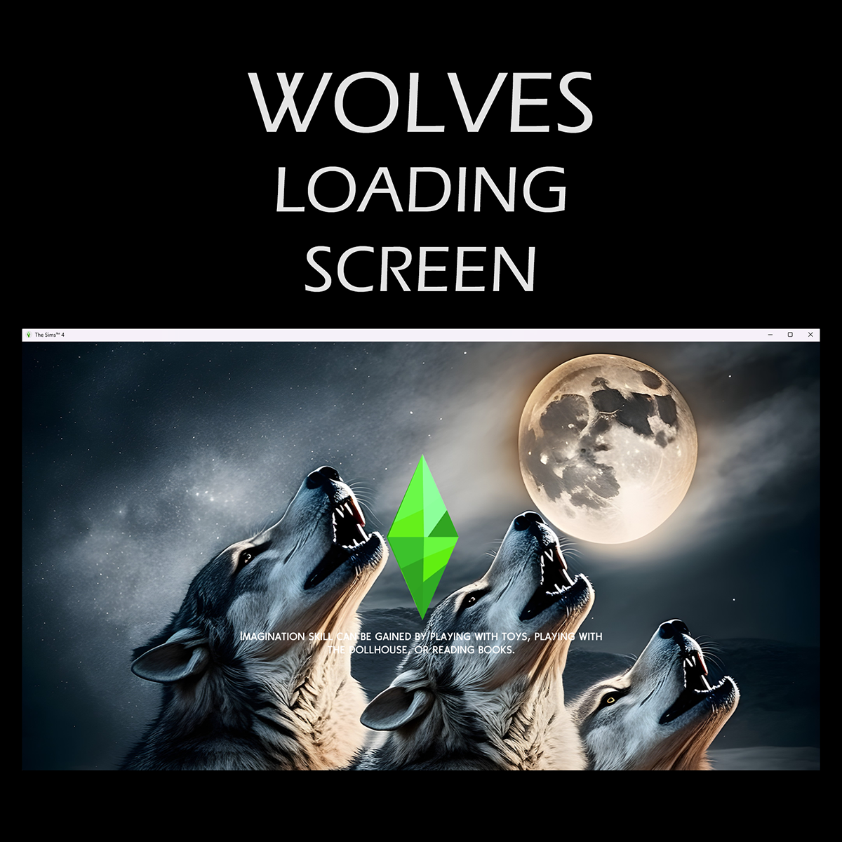Wolves Loading Screen - The Sims 4 Mods - CurseForge