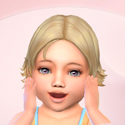 Sharon Hairstyle for Infants - The Sims 4 Create a Sim - CurseForge