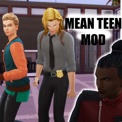 Mean Teen Screenshots - Mods - The Sims 4