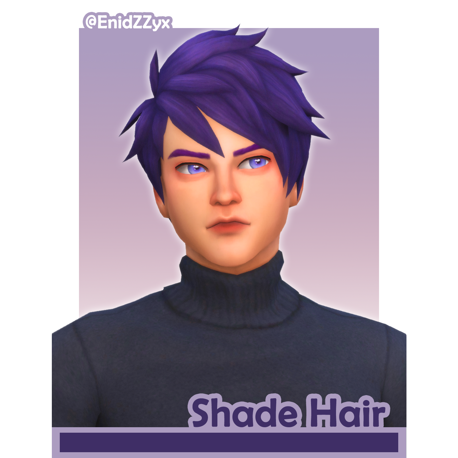 [EnidZZyx] Shade Hair - The Sims 4 Create a Sim - CurseForge